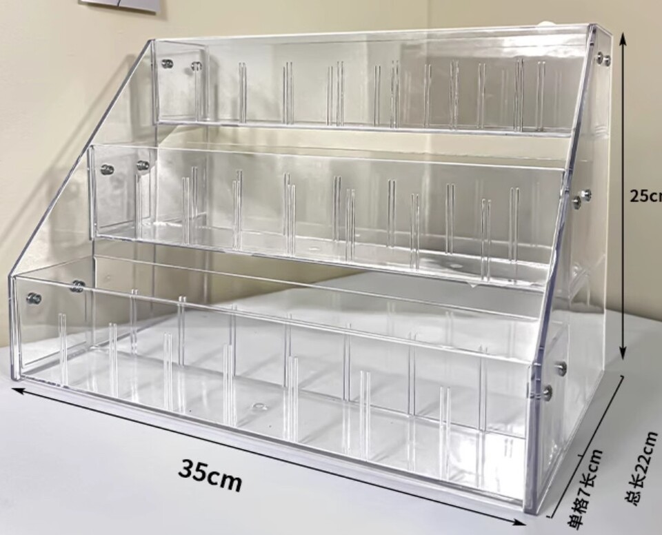 Large 3 Layers Capacity Display Shelf For Labubu Dolls Handmade Blind ...