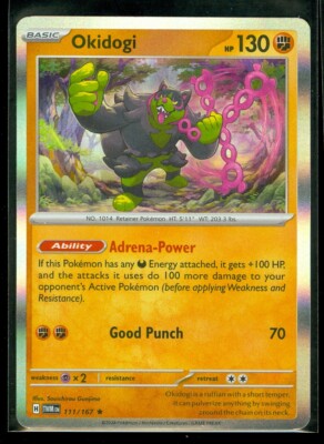 Pokemon OKIDOGI 111/167 - Twilight Masquerade - RARE HOLO - - MINT | eBay