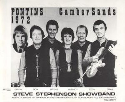 Steve Stephenson Showband Pontins Cambersands 1972 photograph UK 1972 ...
