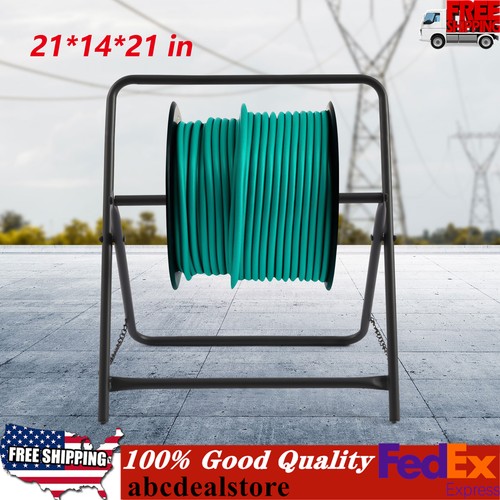 Professional Cable Caddy Portable Reel Stand Wire Spooler Cable Reel ...