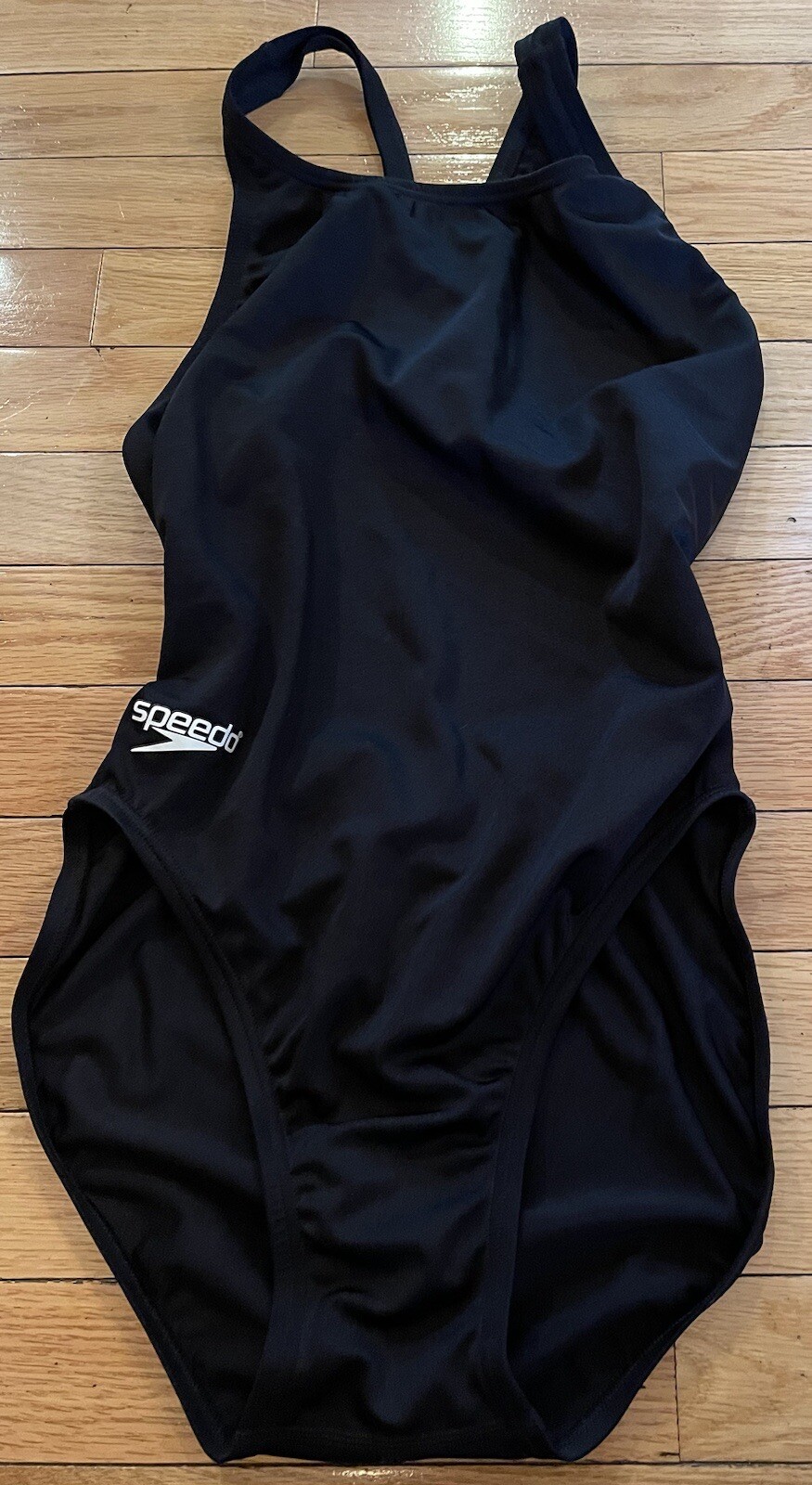 Speedo Competition Black One Piece Swimsuit Women’s S… - Gem