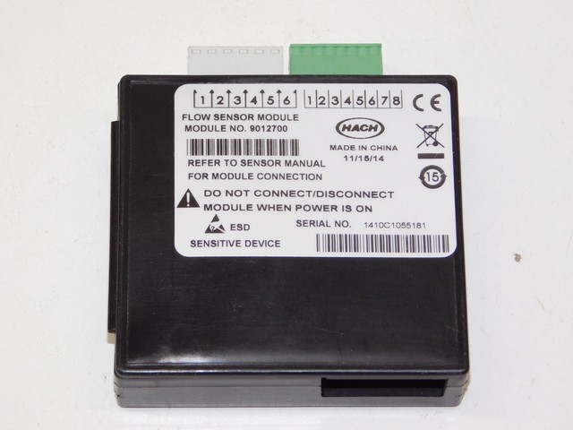 Hach 9012700 Analog Flow Meter Sensor Input Module SC200 Universal ...