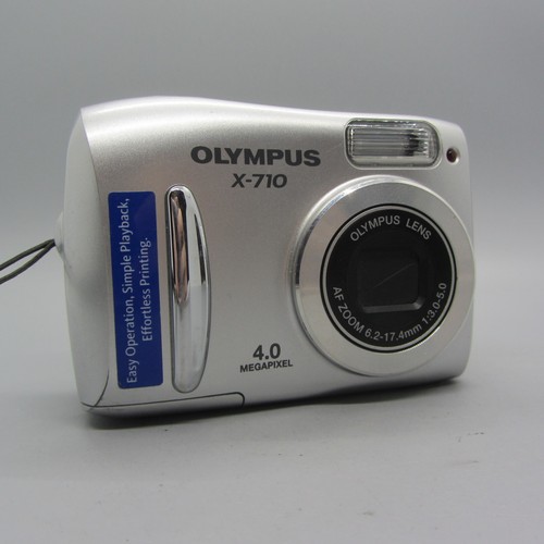 Olympus X-710 5.0MP Compact Digital Camera Silver Tested | eBay Australia
