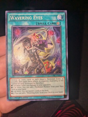 Wavering Eyes CORE-EN066 Clash of Rebellions 1st Edition | eBay