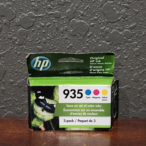 Genuine HP 935 Color Ink Cartridges-Combo-C/M/Y-for HP 681 6820 6830 ...