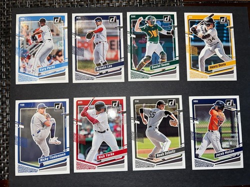 2023 PANINI DONRUSS BASEBALL CARDS 105-168 YOU CHOOSE PICK MLB CARD ...