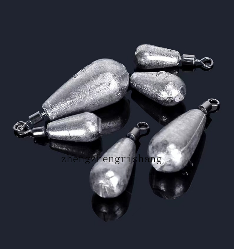 20pcs Fishing Sinkers Drop Shot Weights Round Sinker Lead Weight 1/8oz ...