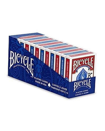 Playing Cards, Jumbo Index, 12 Pack,Red & Blue | eBay
