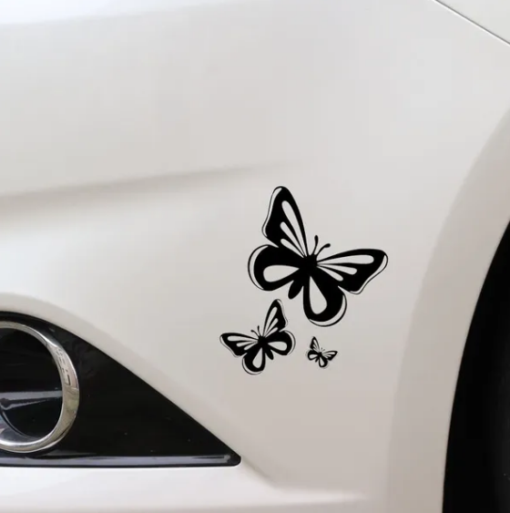 Family of Butterflies Decal Butterfly Cars Tumbler Window Stickers 22 ...