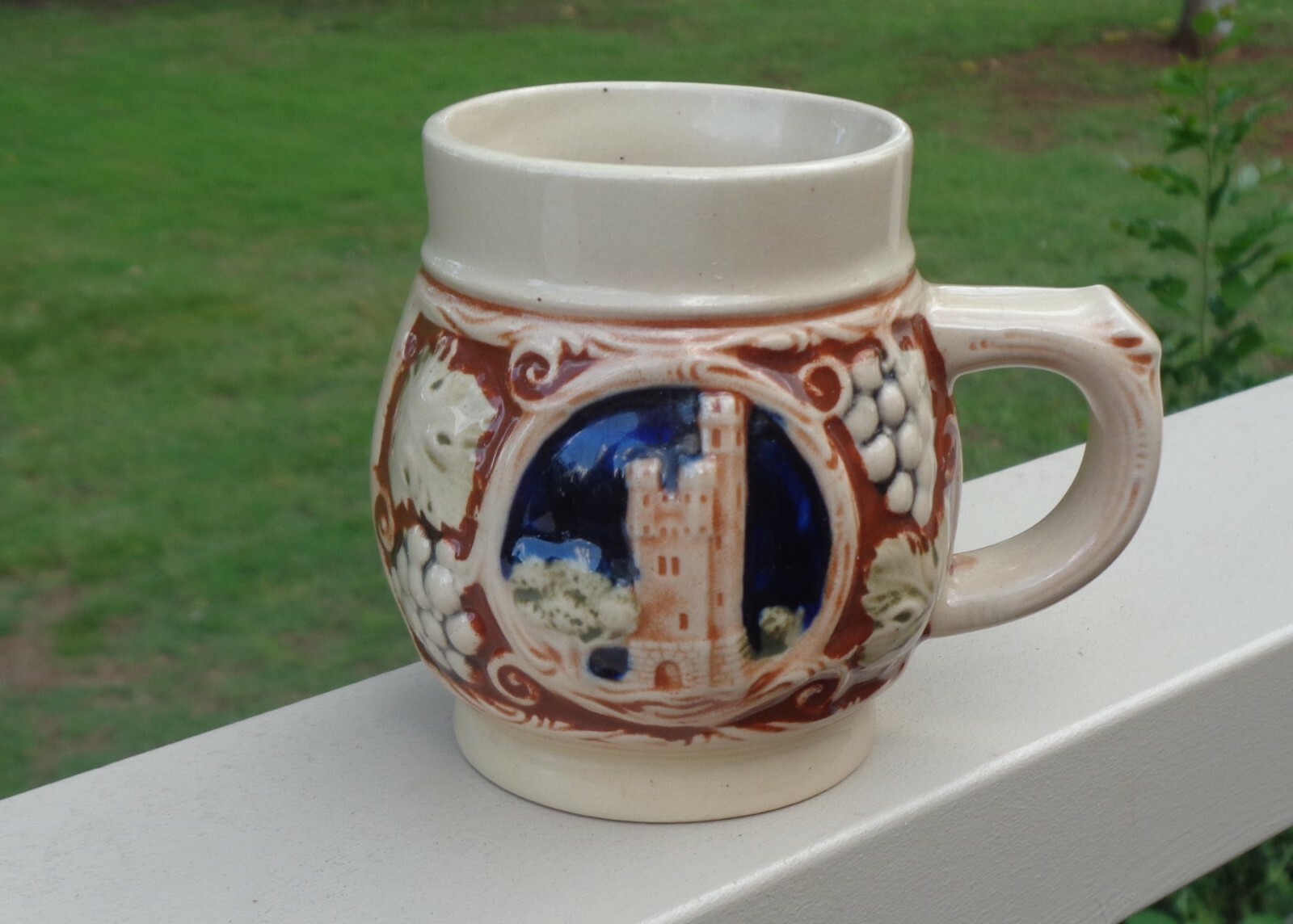 VTG Embossed German Pottery Beer Stein Mug *Made in Germany 4013 ...