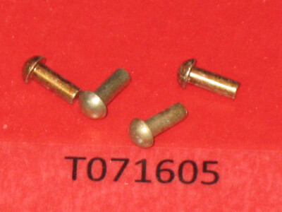 4 - McCULLOCH 110470 rivet, anchor pin starter rope 10-10 7-10 55 555 2 ...
