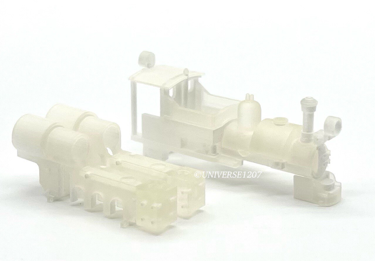 Nn3/Nm 0-4-0 DHR Steam Locomotive Toy Train w/3-Passenger Coach Kit 6 ...