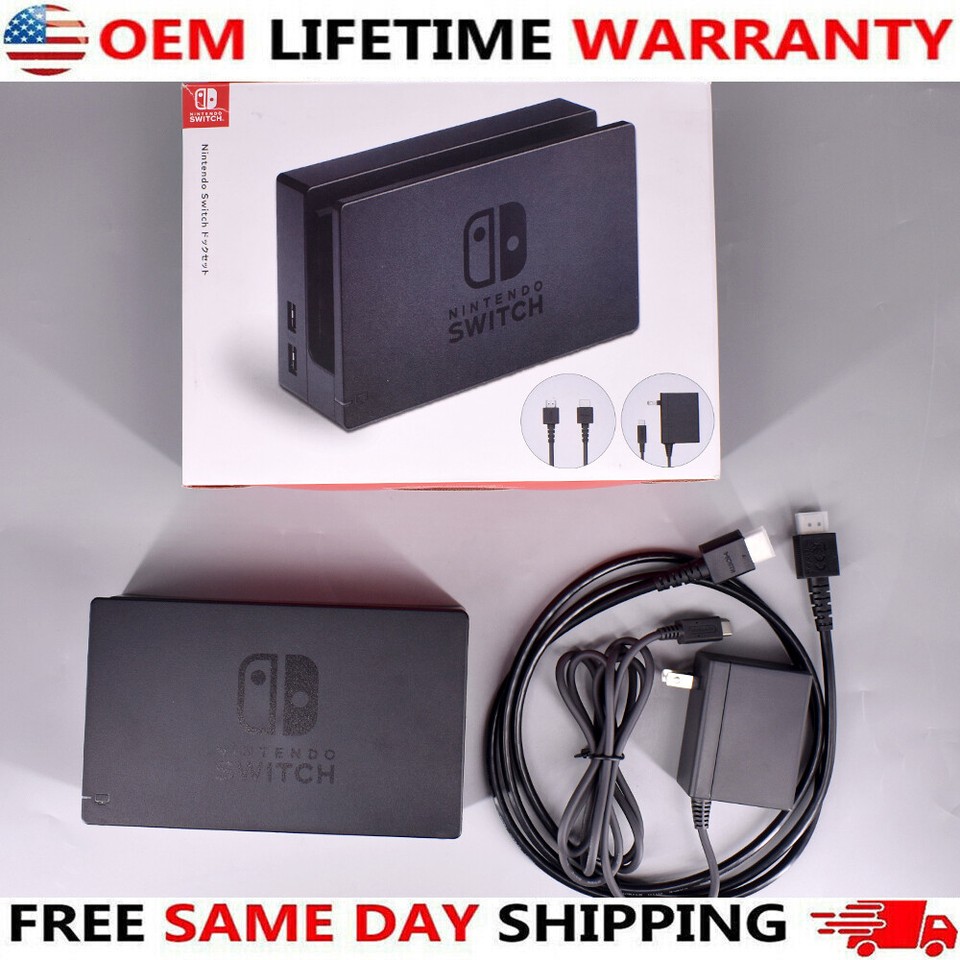 Original Nintendo Switch Charging Dock / AC Adapter Power Cable / HDMI ...