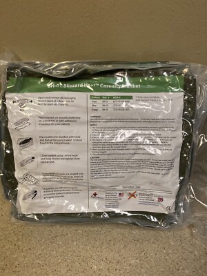 BH-01 Blizzard Heat Casualty/Blanket - NSN # 6515-01-532-8056 | eBay