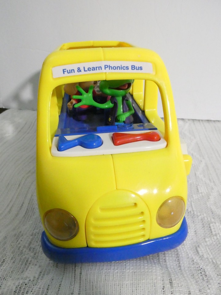 Vintage Leap Frog Fun & Learn Phonics Bus 1999 Music Sound Identify ...