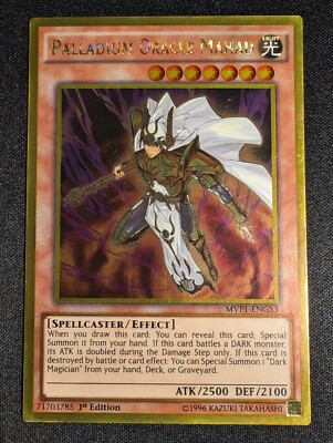 Yugioh - Palladium Oracle Mahad MVP1-ENG53 1st Edition Gold Rare NM | eBay