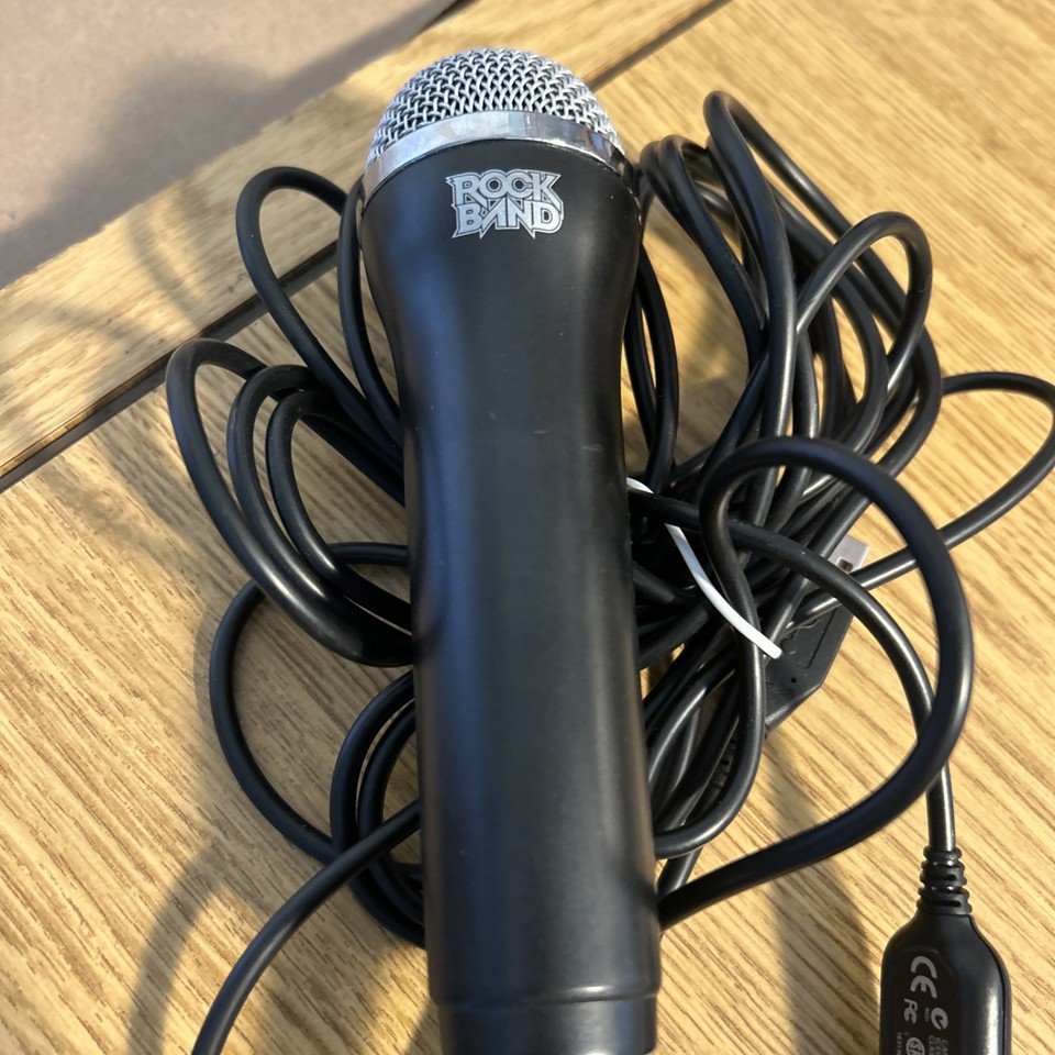 Logitech E-UR20 USB Microphone for Xbox 360/PS3/Wii Rock Band Guitar ...