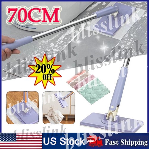 Snap Grip Mini Mop Zero Touch Hands Free Squeeze Mop Wet Dry Cleaning ...