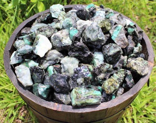 Rough Emerald Crystal: 500 Carat Lot (Natural Raw Gemstone) | eBay