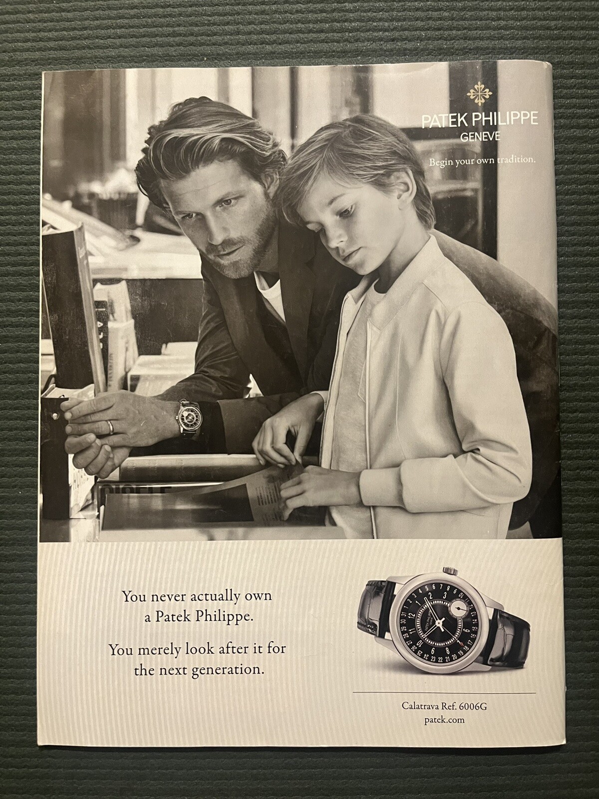 PATEK PHILIPPE WHTCH Magazine Print Ad Advert VTG 1pg 2000s | eBay