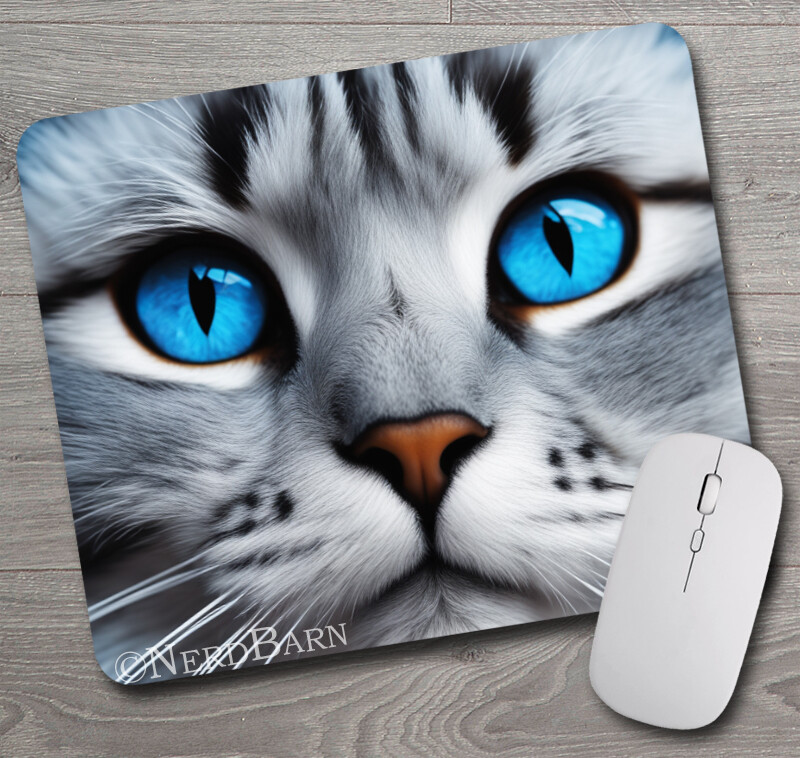 Cute Cat & Kitten ~ Mouse Pad / PC Mousepad ~ Calico Tabby Tuxedo Black ...