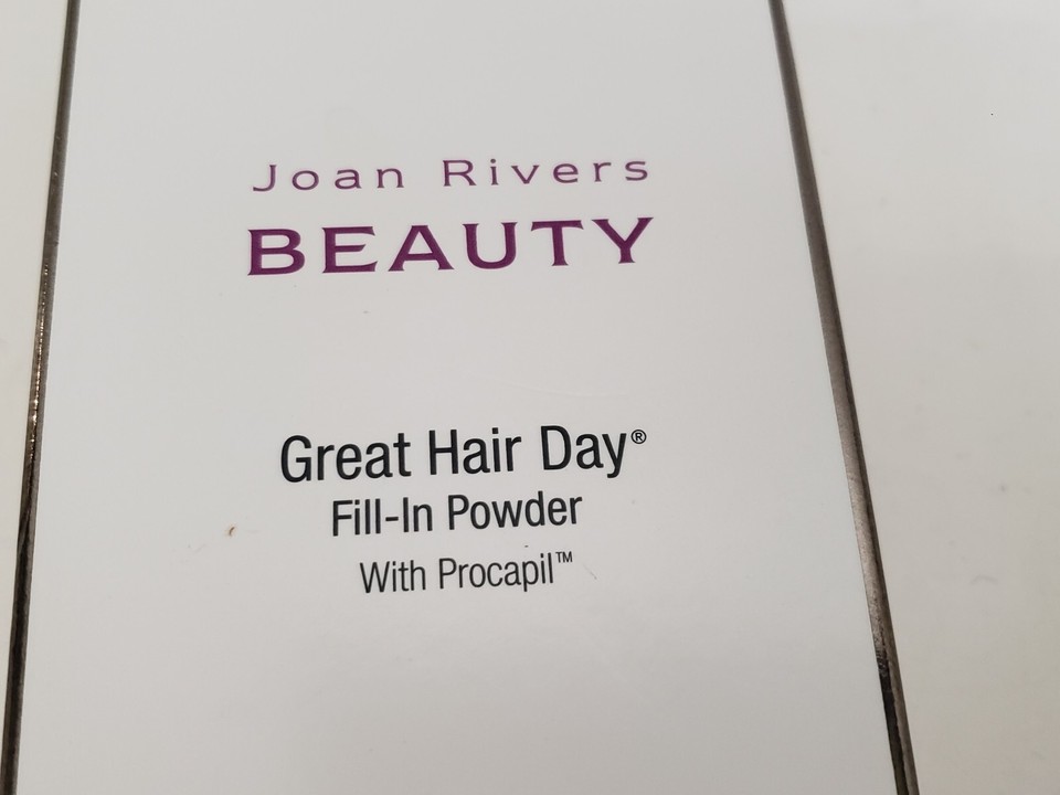 Joan Rivers Beauty Great Hair Day Fill-In Powder Blonde With Procapil ...