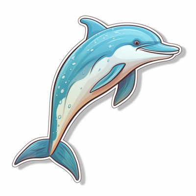 Autoaufkleber Sticker Niedlicher Delfin Aufkleber | eBay.de