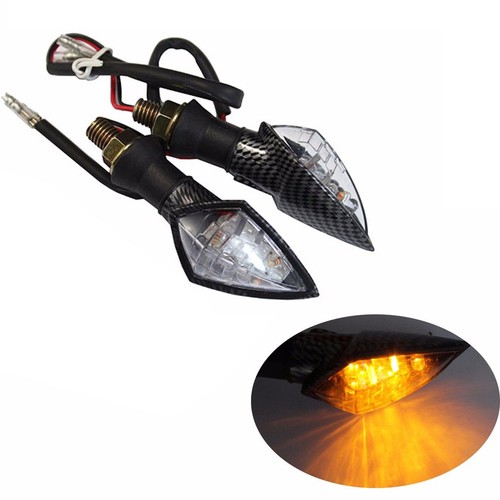 2x LED Motorcycle Turn Signal Indicator Light 4 Yamaha YZF R1 R6 R6S ...