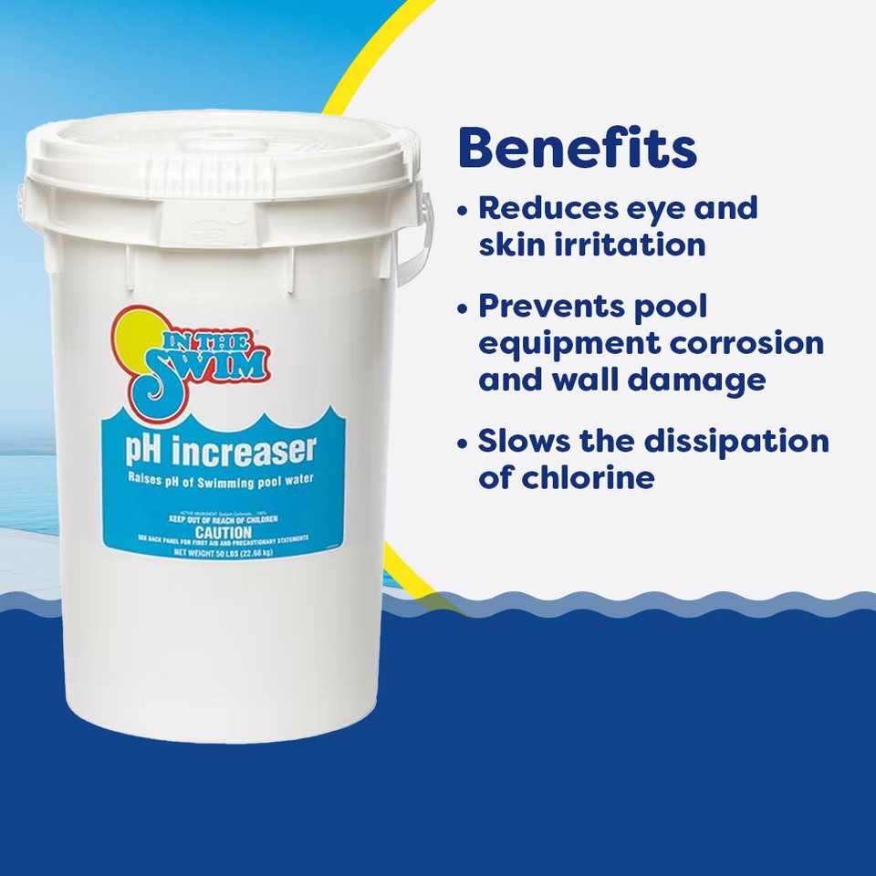 In The Swim pH Increaser for Pools - Granular 100% Sodium Carbonate ...