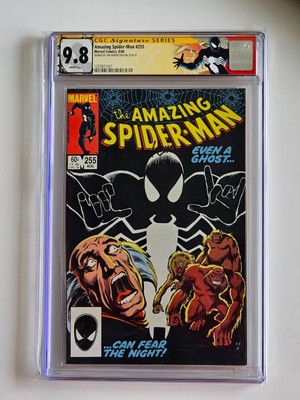 Amazing Spider-Man #255 (1984) CGC 9.8 1st Back Fox Signed by Joe ...