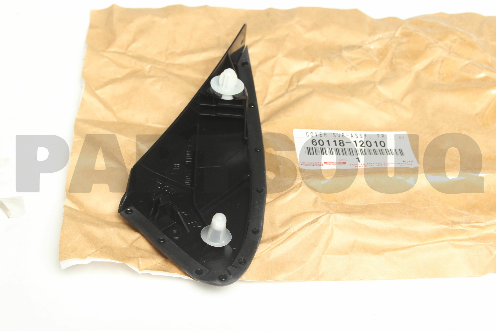 6011812010 Genuine Toyota COVER SUB-ASSY, FRONT PILLAR, UPR LH 60118 ...