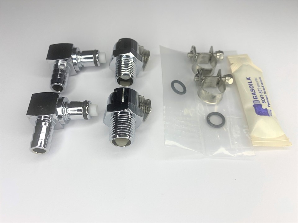 QR-01 MV Agusta Quick Release Metal Fuel Connector Set F4 and Brutale ...