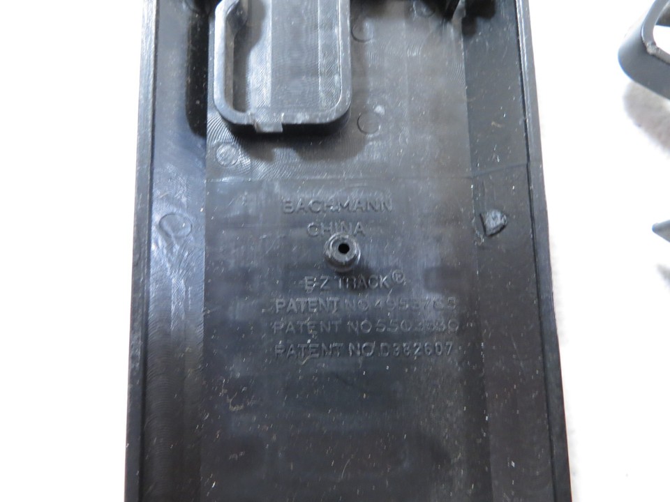 Bachmann EZ-Track HO Scale 18" R 30 Curved & 9" Straight Track Black ...