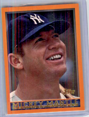 2006 Topps Mickey Mantle Collection Mickey Mantle #MM1998 NEW YORK ...