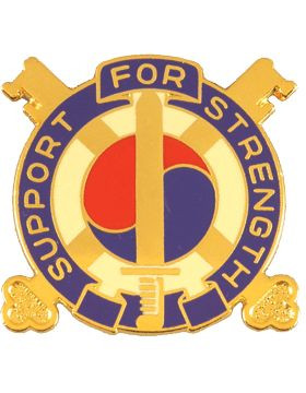 0142 Support Bn Unit Crest (Support For Strength) | eBay