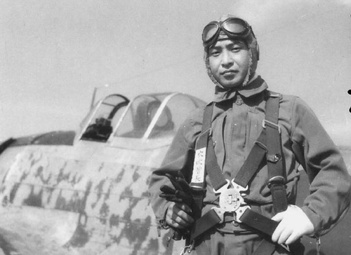 WW2 WWII Photo Japanese Pilot with Airplane Japan World War Two 2615 | eBay