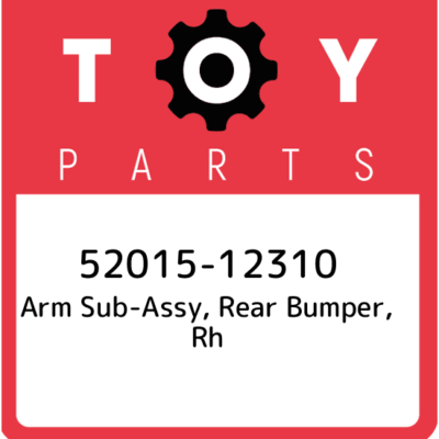 52015-12310 Toyota Arm sub-assy, rear bumper, rh 5201512310, New ...