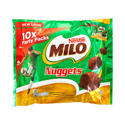 Milo Nuggets 15g x 10 Packs – Nestlé Milo Chocolate Snack Bites ...