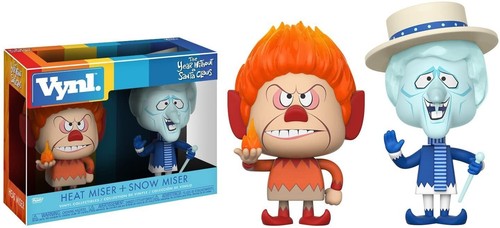 Funko The Year Without a Santa Claus HEAT MISER & SNOW MISER Vynl 2 ...