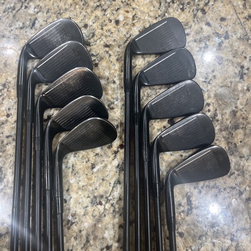 PXG 0311 XF Xtreme Dark 3-PW,GW, SW, KBS Tour FLT 120 Stiff flex black shafts | eBay