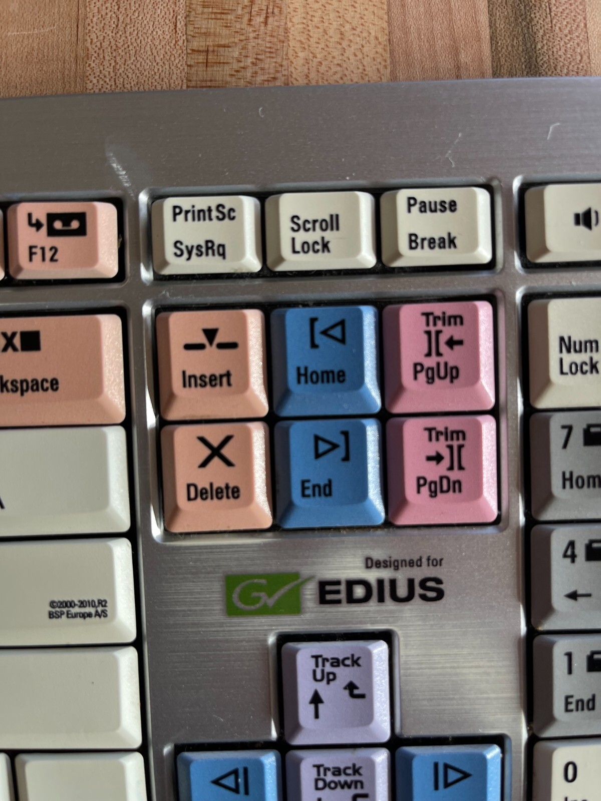 Logickeyboard LKBU-EDIUS-AJPU-US Grass Valley EDIUS PC Slim Line ...