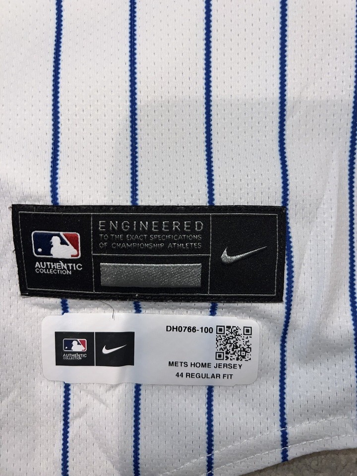 2023 Prototype Nike Authentic New York Mets White MLB Baseball Jersey ...