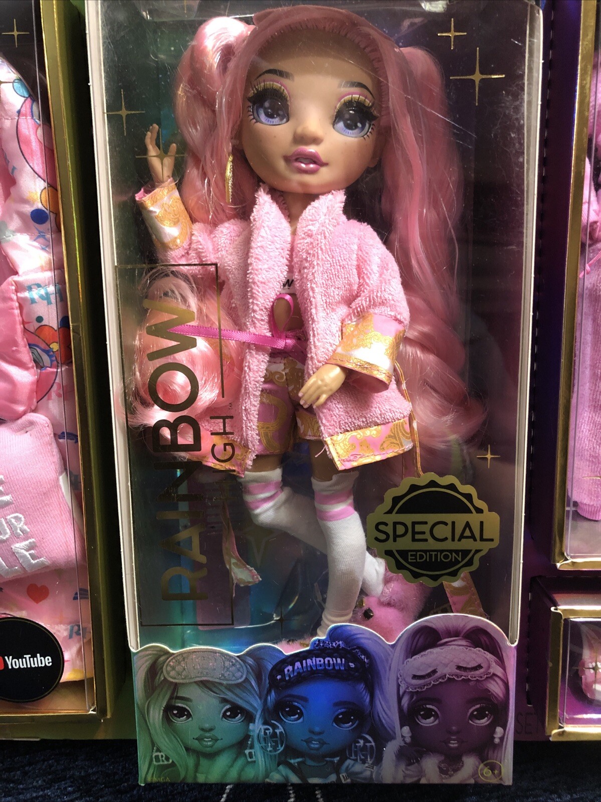 Rainbow High Slumber Party Brianna Dulce Fashion Doll Playset - Pink ...