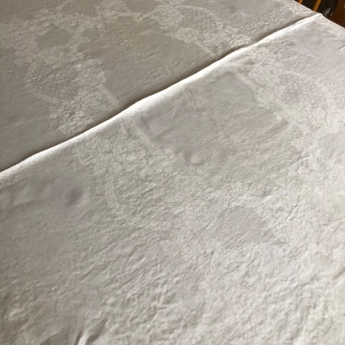 68x52" crisp white linen tablecloth(E654) | eBay