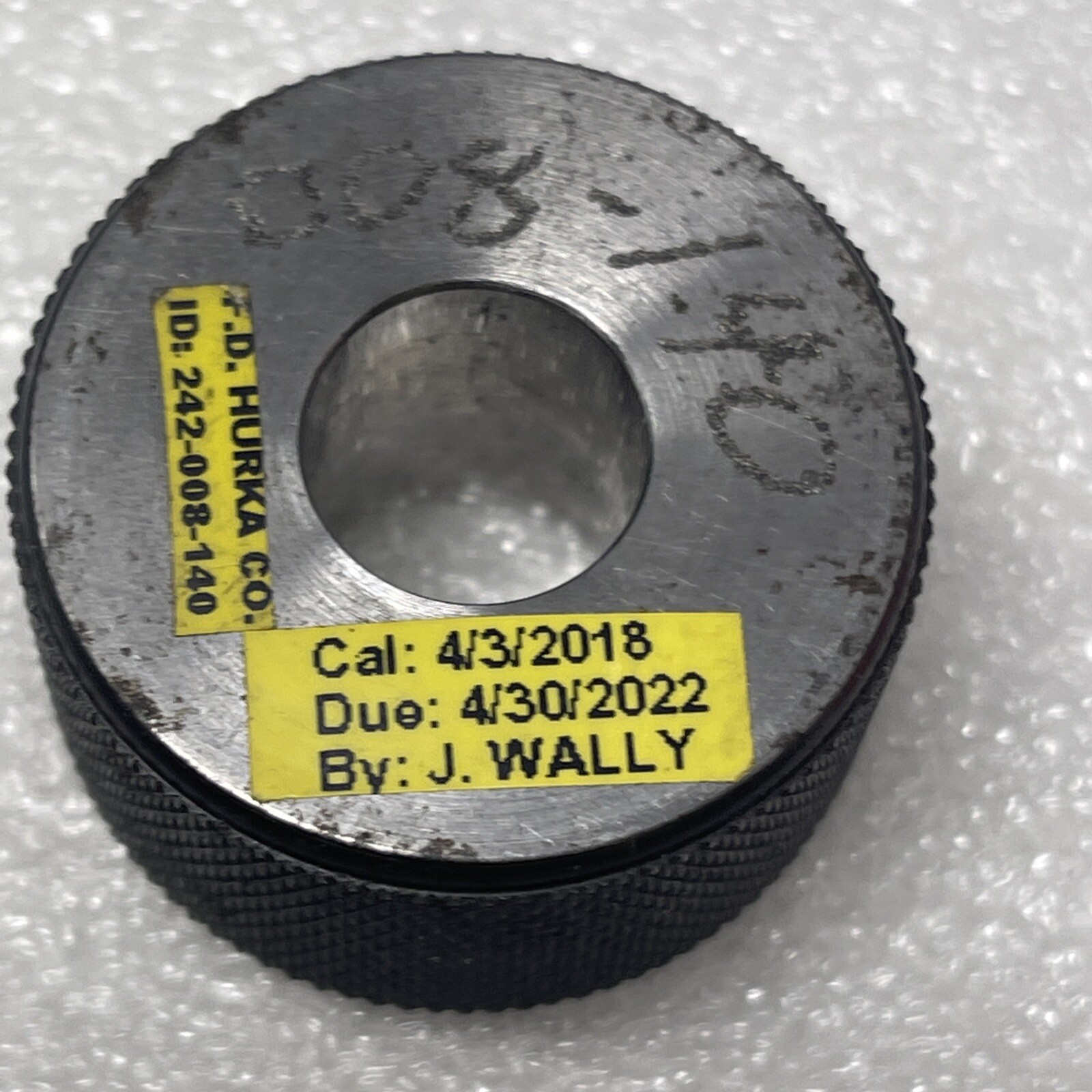 .5010” (oversized 1/2”) Smooth Bore Ring Gage, Glastonbury Gage | eBay