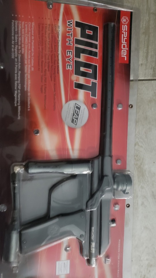 Spyder Pilot Tactical E Grip Electronic Paintball Gun Barrel Semi And ...