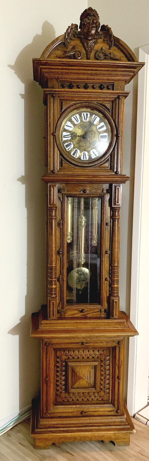 Gazo Family Rancho Bernardo Triple Chime Tall Case Grandmother ...