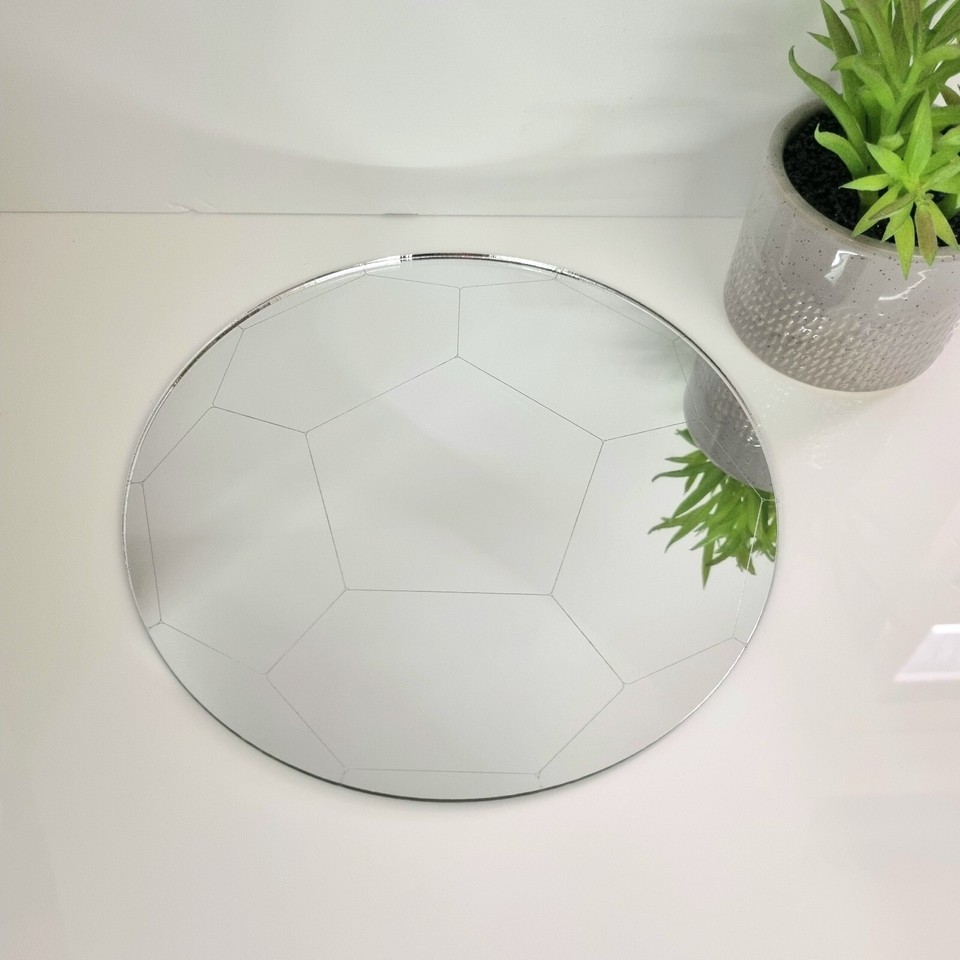 Football Shaped Acrylic Mirrors - Various Sizes | eBay