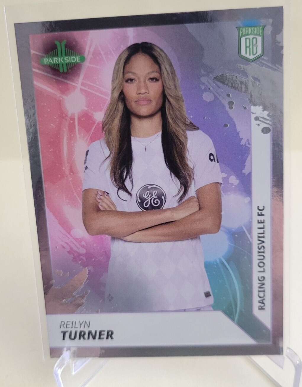 2024 PARKSIDE NWSL VOL 1 REILYN TURNER RC #9 FOIL PARALLEL | eBay