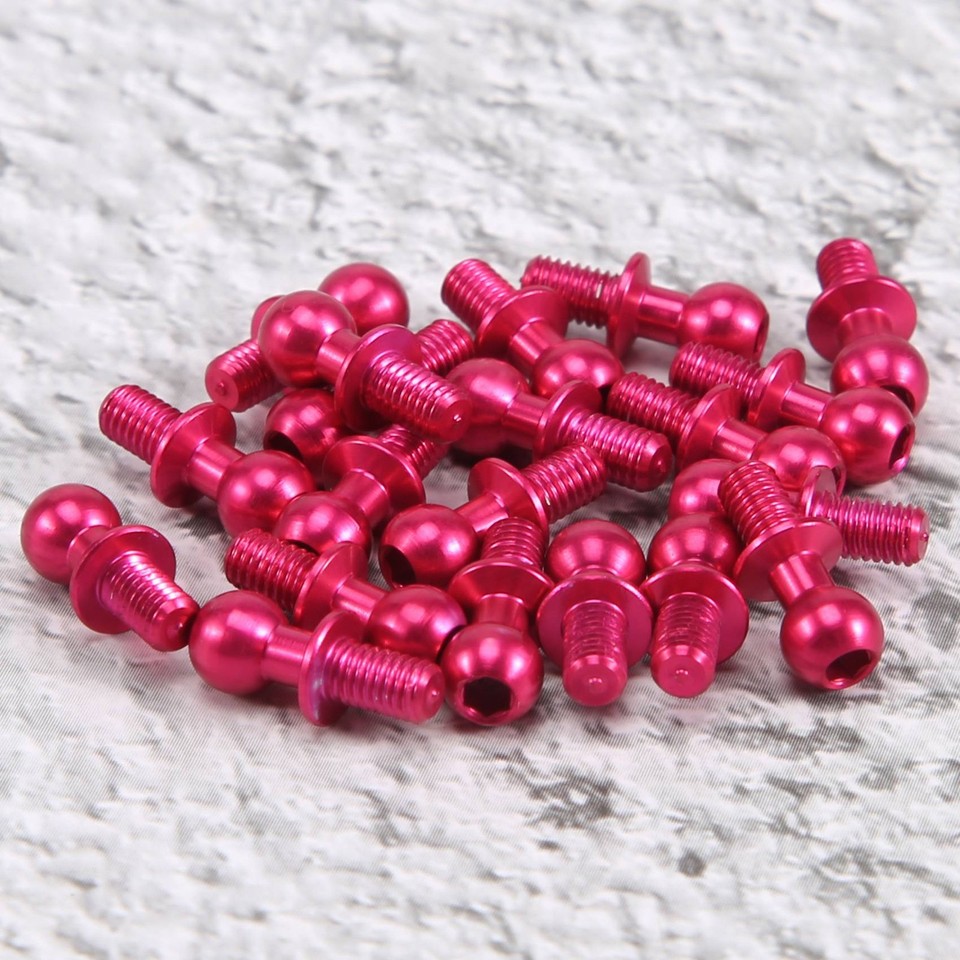 20Pcs Metal M3 Hex Head Screws for TT-01 TT-02 D4 D5 1/10 RC Drift ...